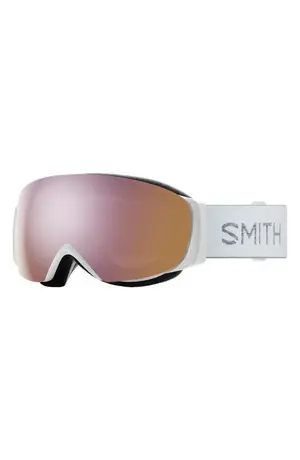 SMITH I/o Mag™ 164mm Snow Goggles - White / Rose Gold