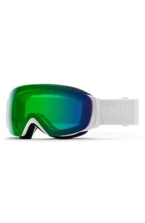 SMITH Smith I/o Mag™ 164mm Snow Goggles White Vapor/chromapop Green