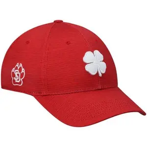 BLACK CLOVER South Dakota Coyotes Crazy Luck Memory Fit Flex Cap - Red