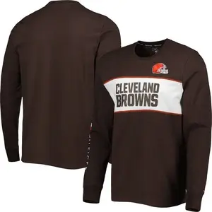 Tommy Hilfiger Cleveland S Peter Team Long Sleeve T-shirt - Brown