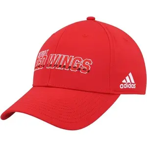 Adidas Detroit Wings Team Bar Flex Hat