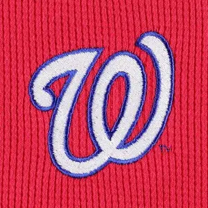 DUNBROOKE Washington Nationals Maverick Long Sleeve Henley T-shirt