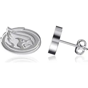 DAYNA DESIGNS Iowa State Cyclones Team Logo Post Earrings - Silver