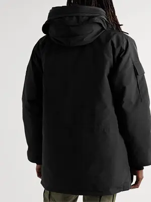 Canada Goose Expedition Logo-appliquéd Arctic Tech® Hooded Down Jacket