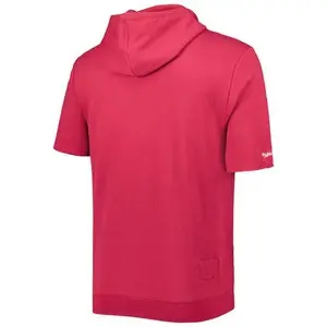 Mitchell & Ness Arizona S Washed Short Sleeve Pullover Hoodie