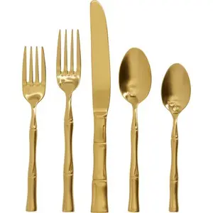 FORTESSA Royal Pacific 5-piece Place Setting - Brushed Champagne