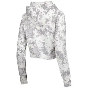 LUSSO Maia Phoenix Suns Cropped Quarter-zip Top