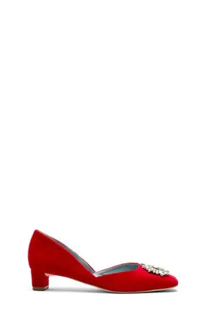 FRANCES VALENTINE Mccall D'orsay Pump - Red