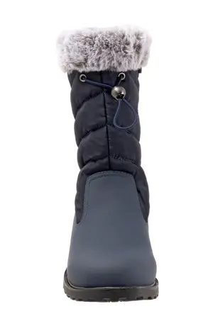 Trotters Bryce Faux Fur Trim Winter Boot
