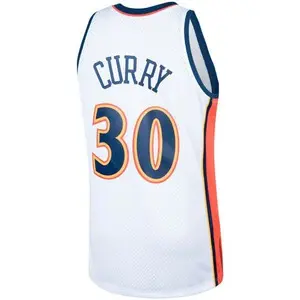 Mitchell & Ness Stephen Curry Golden State Warriors Hardwood Classics Swingman Jersey - White