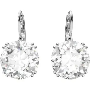 SWAROVSKI Millenia Crystal Drop Earrings - Silver