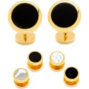 Cufflinks, Inc. Gold Tone Cufflinks & Tie Clips