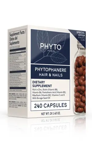 PHYTO Phanère Dietary Supplement For Hair & Nails Duo Pack - No Color
