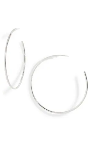 NASHELLE Hoop Earrings - Sterling Silver