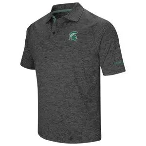 COLOSSEUM Michigan State Spartans Big & Tall Down Swing Polo