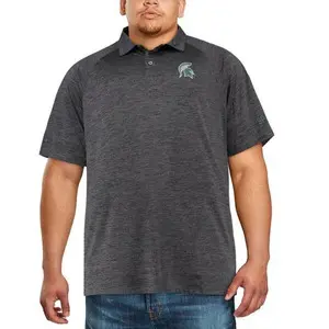 COLOSSEUM Michigan State Spartans Big & Tall Down Swing Polo
