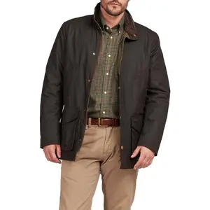 Barbour Hereford Waxed Cotton Jacket Rustic