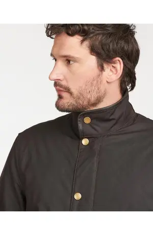 Barbour Hereford Waxed Cotton Jacket - Rustic