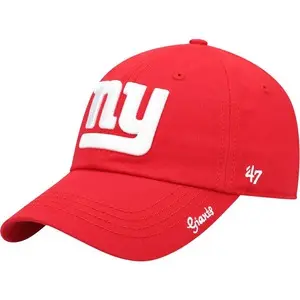 '47 New York Giants Miata Clean Up Secondary Adjustable Cap - Red