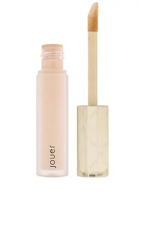 Jouer Jouer Cosmetics Essential High Coverage Liquid Concealer In Creme Cafe. Creme Cafe