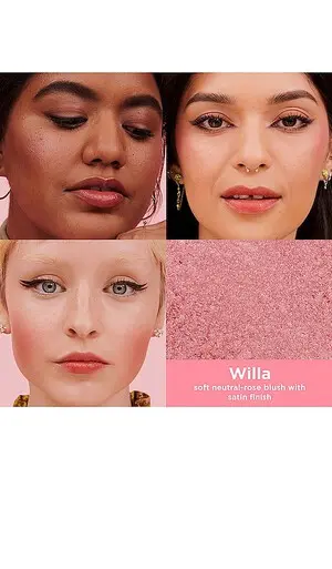 BENEFIT COSMETICS Wanderful World Silky-soft Powder Blush - Willa