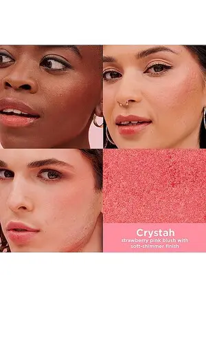 BENEFIT COSMETICS Wanderful World Silky-soft Powder Blush - Crystah