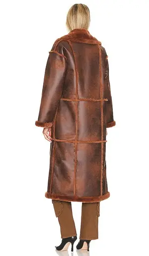 Tularosa X Marianna Hewitt Belen Coat - Cafe Brown