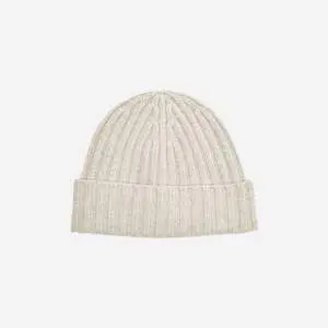 Everlane Cashmere Beanie Pale Heather Grey