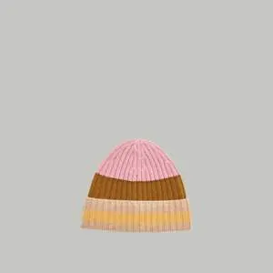 Everlane Cashmere Beanie Tapenade Multi Stripe