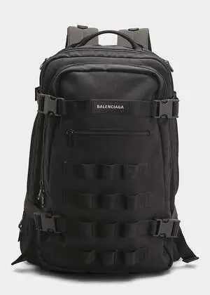 Balenciaga Army Sling Backpack - Black | Editorialist