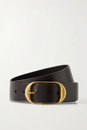 NILI LOTAN Nili Lotan Leather Belt Brown
