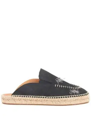 MAISON MARGIELA Embroidered Espadrille Mules