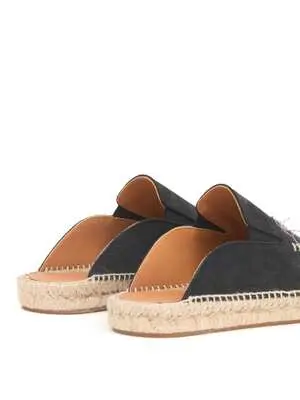 MAISON MARGIELA Embroidered Espadrille Mules