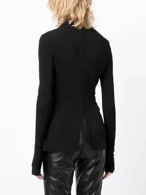 Helmut Lang Blazer-style Zip-up Top
