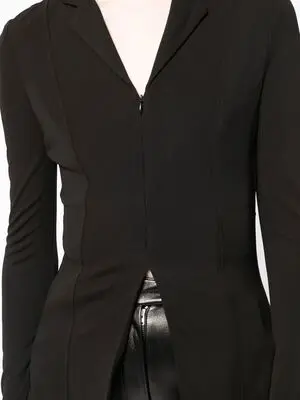 Helmut Lang Blazer-style Zip-up Top