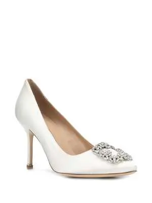 manolo blahnik - Manolo Blahnik Hangisi Buckle Pumps