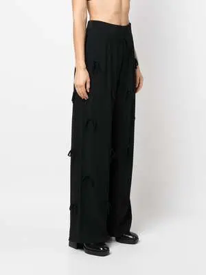 Viktor & Rolf Bow Detailing Wide Leg Trousers