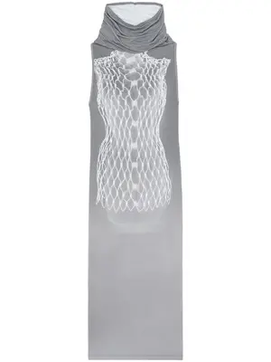 MAISON MARGIELA Dummy Sleeveless Midi Dress