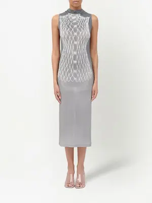 MAISON MARGIELA Dummy Sleeveless Midi Dress