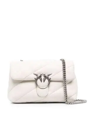 Pinko Love Birds Plaque Crossbody Bag