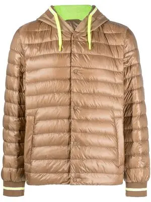 Herno Drawstring Hooded Down Jacket