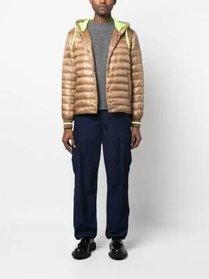 Herno Drawstring Hooded Down Jacket