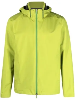 Herno Zip-up Hooded Jacket - Green