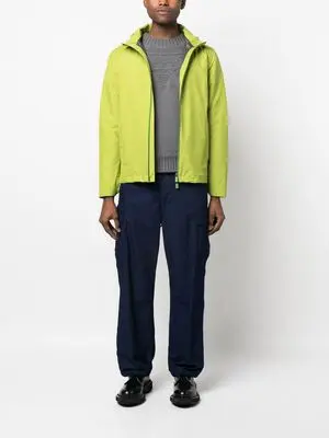 Herno Zip-up Hooded Jacket - Green