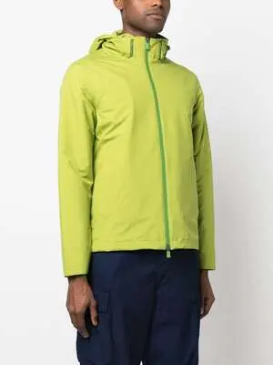 Herno Zip-up Hooded Jacket - Green