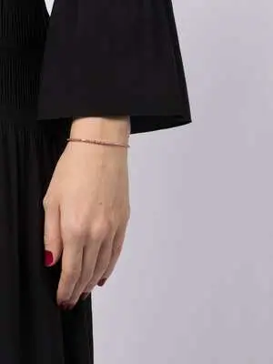 SUZANNE KALAN 18kt Rose Gold Sapphire Tennis Bracelet