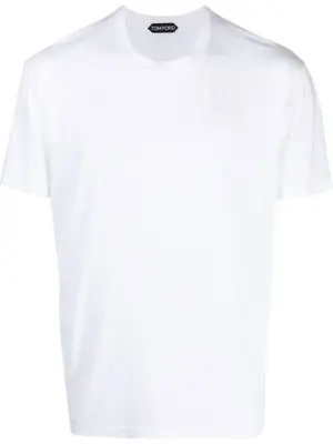 TOM FORD Round-neck Short-sleeve T-shirt