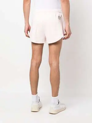 BARROW Slogan-print Track Shorts - Pink