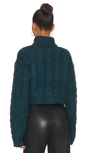 ATOIR Harper Knit Sweater In In Teal