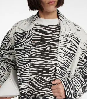 Attico Oversized Cotton-blend Coat